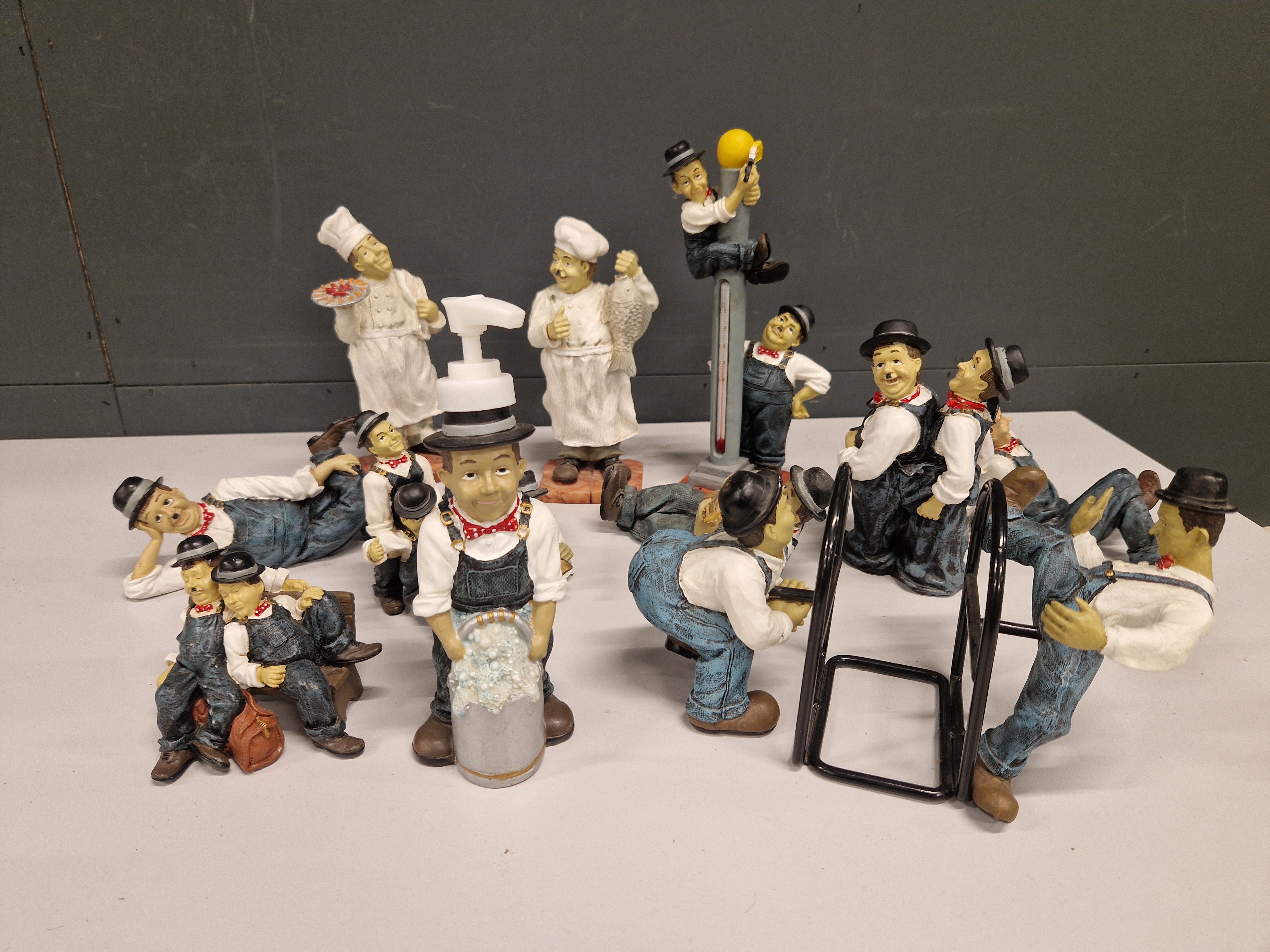 12x laurel en hardy – Glunder